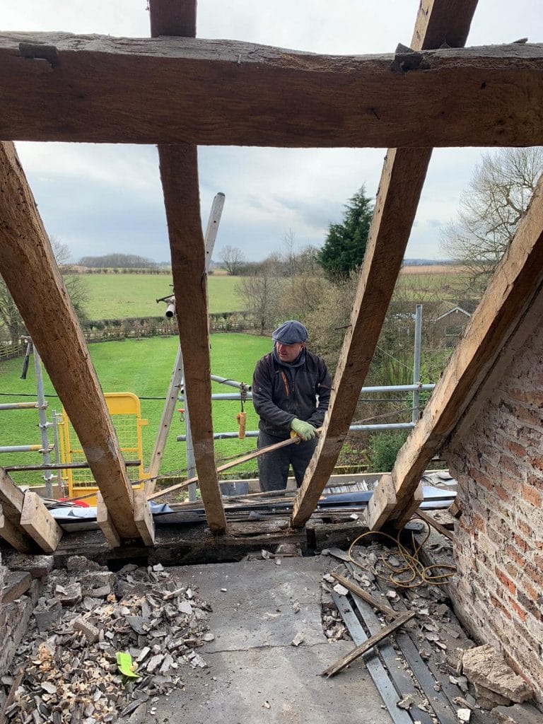 Grade 2 Listed Building Renovation - Tudor Building & Roofing